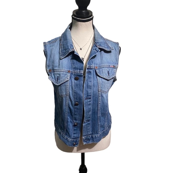 Jackets & Coats | Vintage Italian Phard Jeans Denim Vest | Poshmark